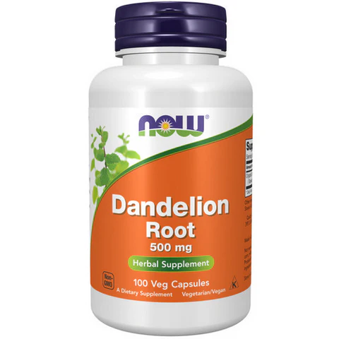 NOW Foods, Dandelion Root, 500 mg, 100 Veg Capsules