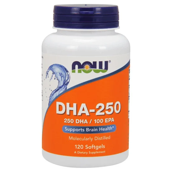 NOW Foods, DHA-250, 120 Softgels