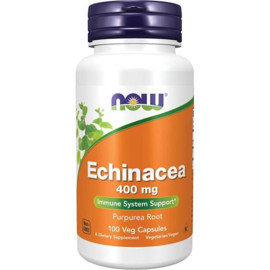 NOW Foods, Echinacea, 400 mg, 100 Veg Capsules