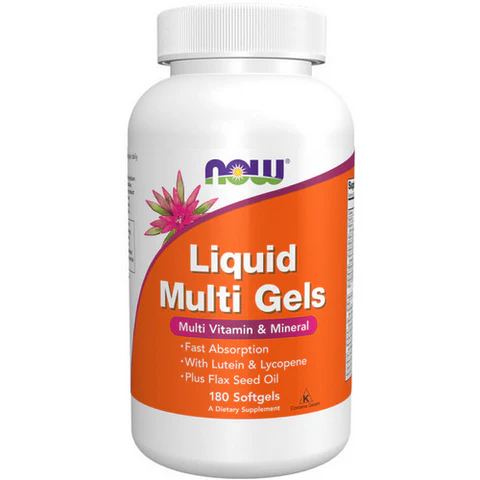 NOW Foods, Liquid Multi Gels, 60 Softgels