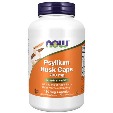 NOW Foods, Psyllium Husk Caps, 700 mg, 180 Veg Capsules