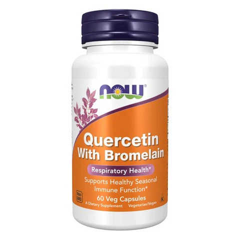 NOW Foods, Quercetin with Bromelain, 120 Veg Capsules