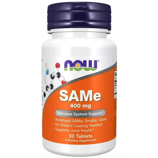 NOW Foods, SAMe, 400 mg, 30 Tablets