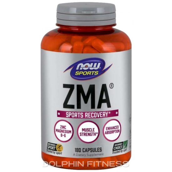 NOW Foods, Sports, ZMA, Sports Recovery, 180 Veg Capsules