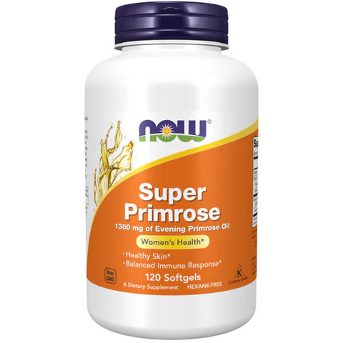 NOW Foods, Super Primrose, 1,300 mg, 120 Softgels