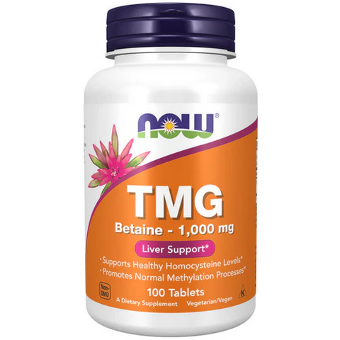 NOW Foods, TMG, 1,000 mg, 100 Tablets