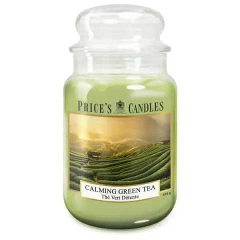 Calming Green Tee - Price´s Candle mirisna sveća L (zeleni čaj i limeta)