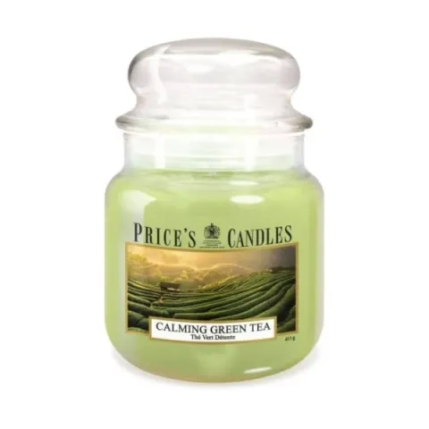 Calming Green Tee - Price´s Candle mirisna sveća M (zeleni čaj i limeta)