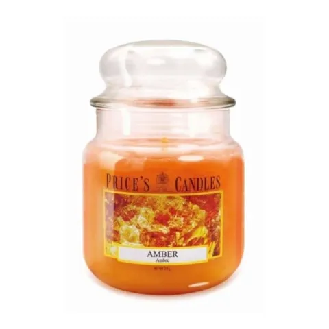 Amber - Price´s Candle mirisna sveća M (balzam, sandalovina i vanila)