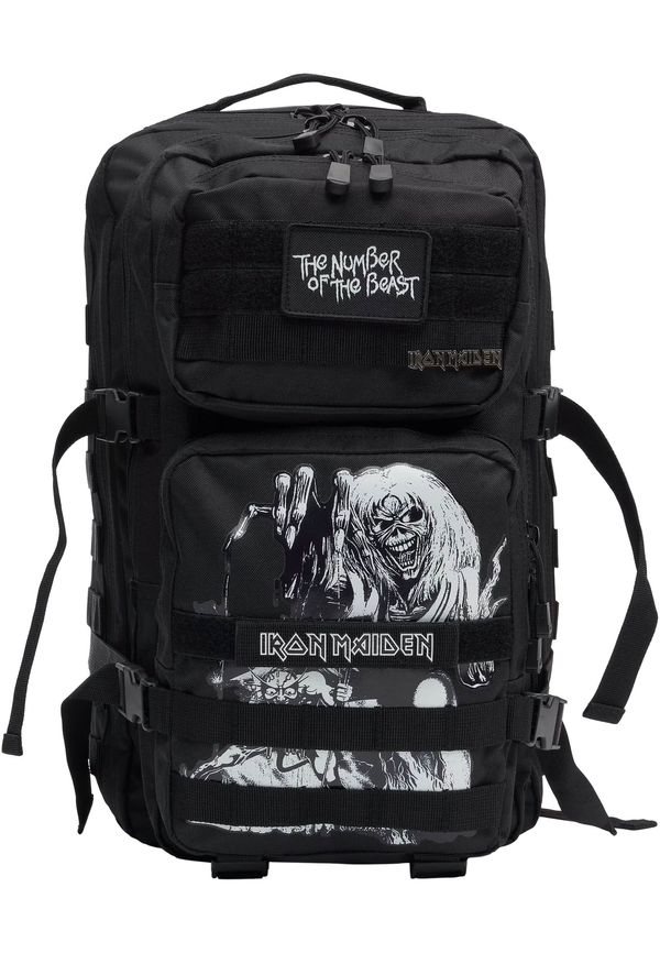 IRON MAIDEN US COOPER LARGE EDDY GLOW BACKPACK BLACK