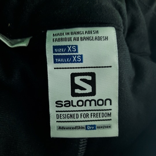 Ski pantalone Salomon, Vel. XS