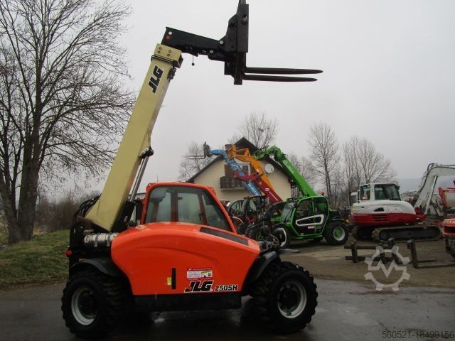 Telehandler krut
JLG 2505H - 5,6m - 2,5 Ton.- mit Palettengabel