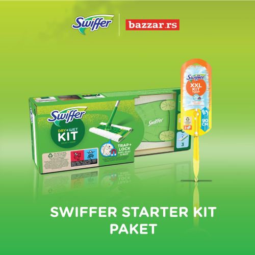 SWIFFER Starter kit i daster paket XXL