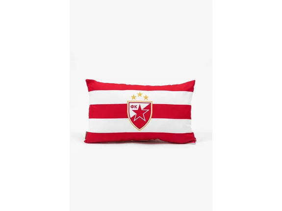 Crvena Zvezda Ukrasni jastuk 30x50-pruge