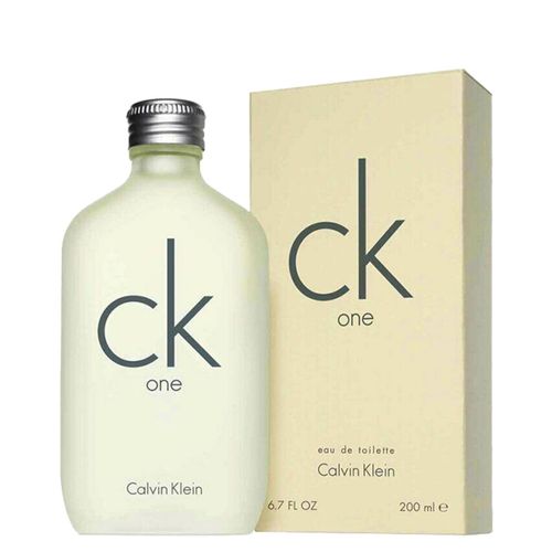 CALVIN KLEIN ONE UNISEX EDT 200ML