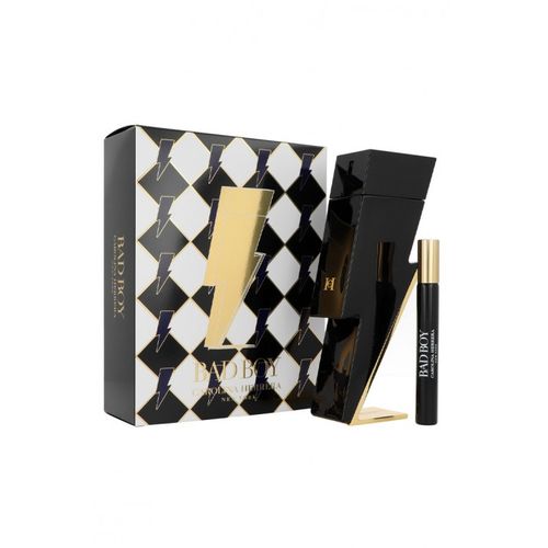 CAROLINA HERRERA BAD BOY (M) SET (EDT 100ML+EDT MINI 10ML)