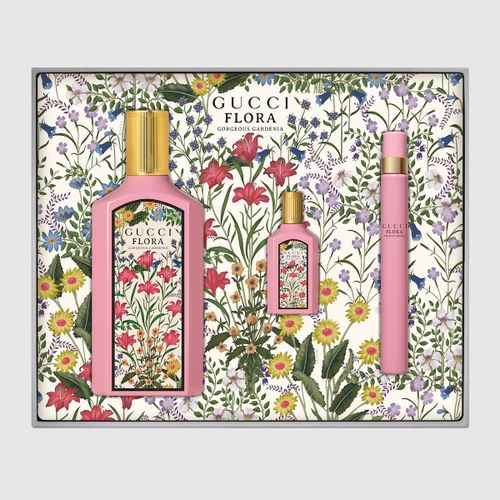 GUCCI FLORA GARDENIA SET (EDP 100ML+EDP 10ML+EDP 5ML)