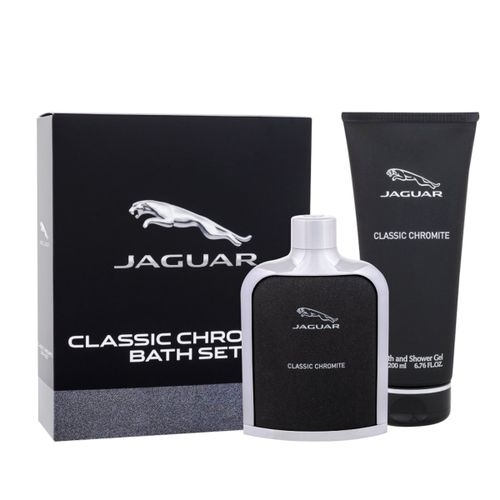 JAGUAR CHROMITE (M) SET (EDT 100ML+GEL ZA TUŠIRANJE 200ML)