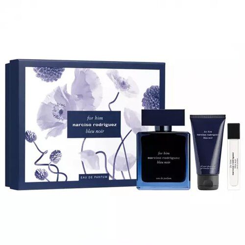 NARCISO RODRIGUEZ BLEU NOIR FOR HIM (M) SET (EDP 100ML+GEL ZA TUŠIRANJE 50ML+MINI 10ML)