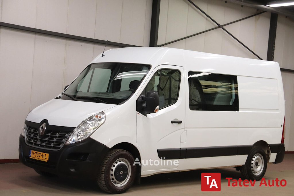 Renault Master T35 2.3 dCi L2H2 DUBBEL CABINE TREKHAAK minibus furgon