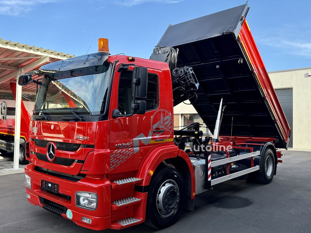 Mercedes-Benz AXOR 1829 SKLÁPAČ S3 HYDRAULICKÁ RUKA EURO 5 kiper