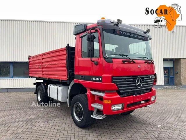 Mercedes-Benz Actros 1840 4X4 KIPPER FULL-STEEL kiper