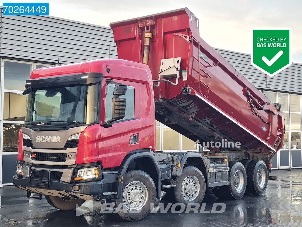 Scania P410 8X4 Big-Axle 19m3 Tipper Steelsuspension Euro 6 kiper