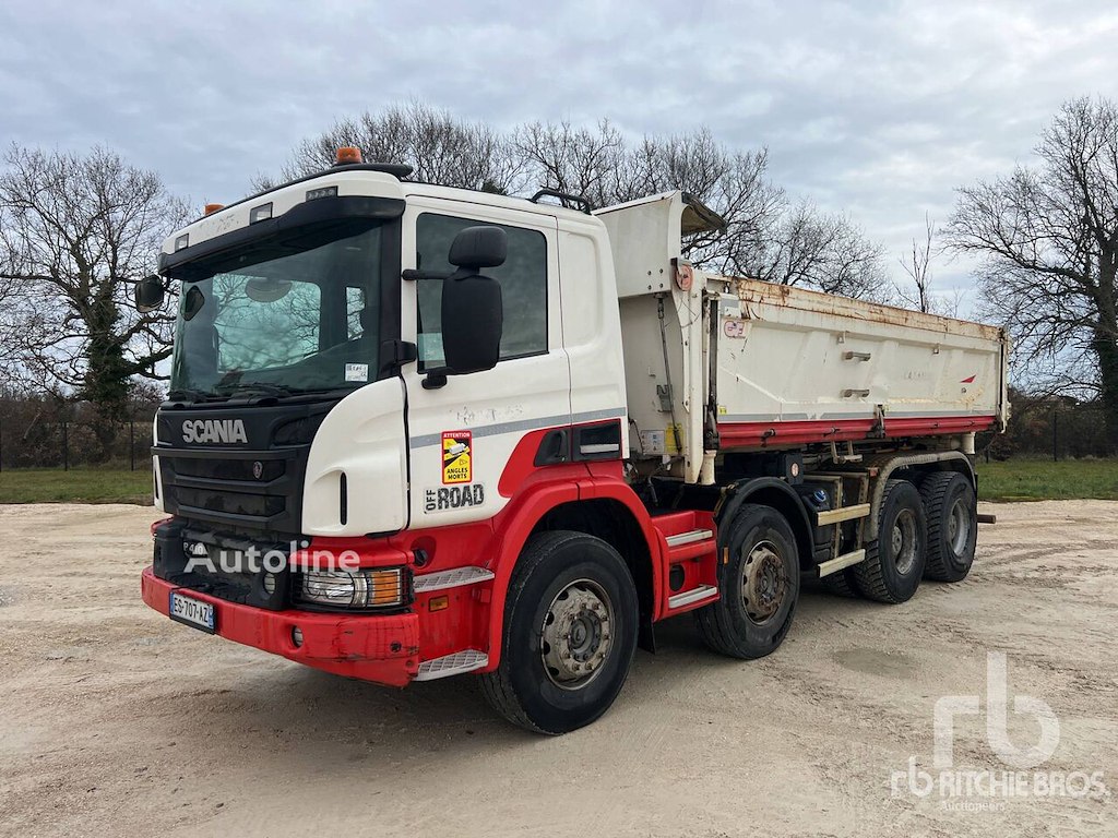 Prodaje se Scania P410 8x4 Camion Bi-Benne kiper na aukciji