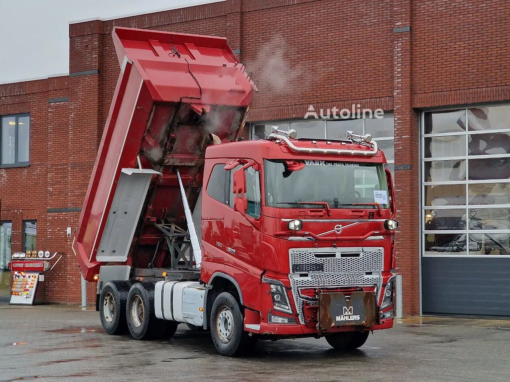 Volvo FH 16.750 6x4 Tipper - Retarder - HUB reduction - Full air kiper