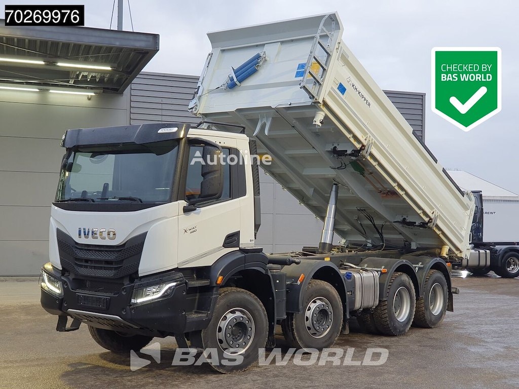 Novi IVECO X-Way 480 8X4 NEW! 3-Seiten KH-Kipper Retarder Big-Axle Steelsus kiper