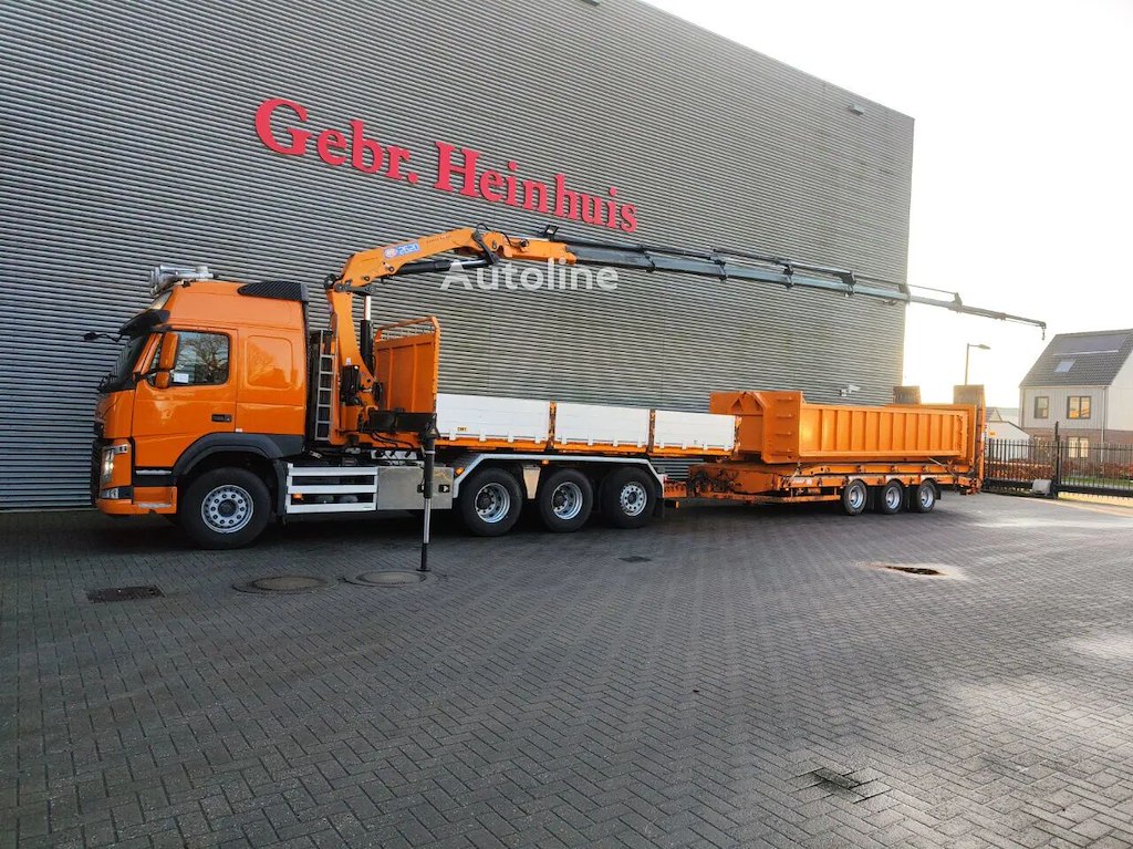 Volvo FM 500 8x4 Tridem Multilift XR20ZL HMF 2620 K8 + MAC DL3 kiper