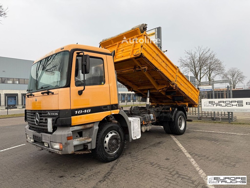 Mercedes-Benz Actros 1848 Full Steel - Manual - Retarder - Hub Reduction kiper