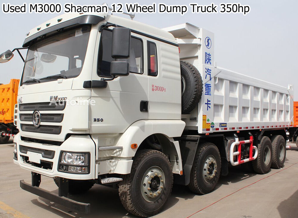 Shacman Used M3000 Shacman 12 Wheel Dump Truck in China kiper