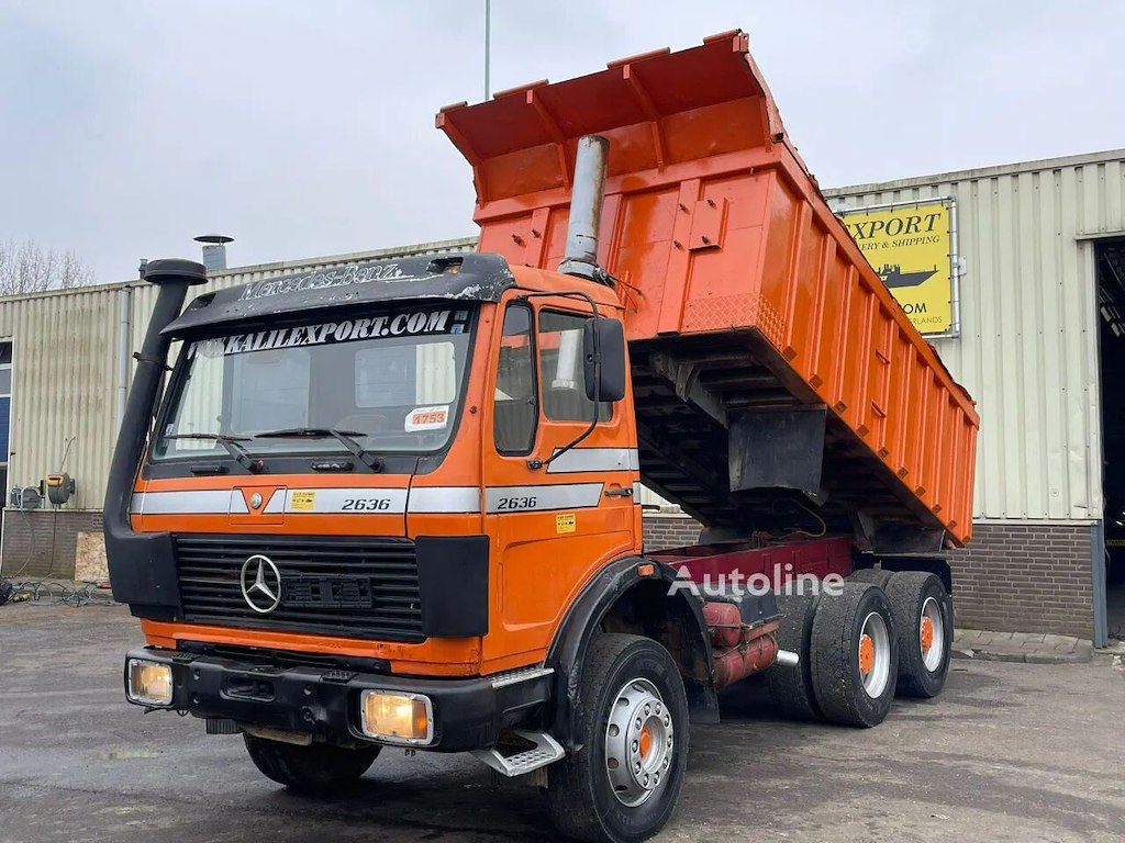 Mercedes-Benz SK 2636 Kipper 6x4 V10 ZF 13Ton Axle Good Condition kiper