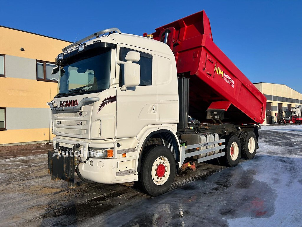 Scania G480 4X4+2 EURO5 + RETARDER + UNDERBODY BLOW + MANUAL kiper