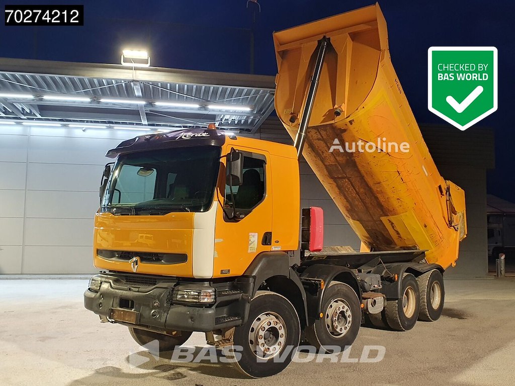 Renault Kerax 420 8X4 Retarder Full Steel Manual Big-Axle Euro 3 kiper