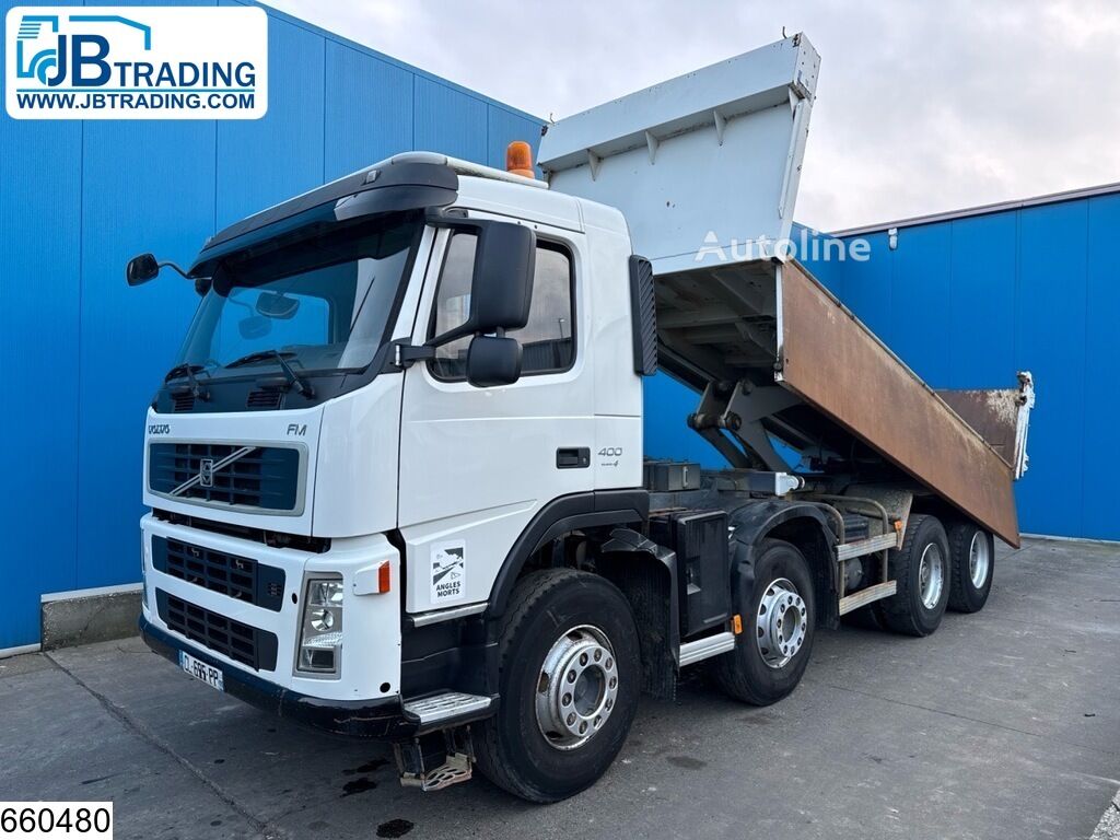 Volvo FM 400 8x4, Manual, Steelsuspenion kiper