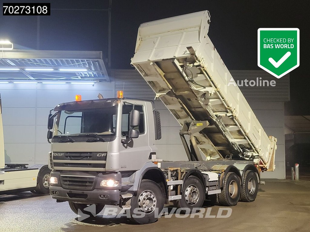 DAF CF85.410 8X4 Big-Axle Steelsuspension 2-Seiten Euro 5 kiper