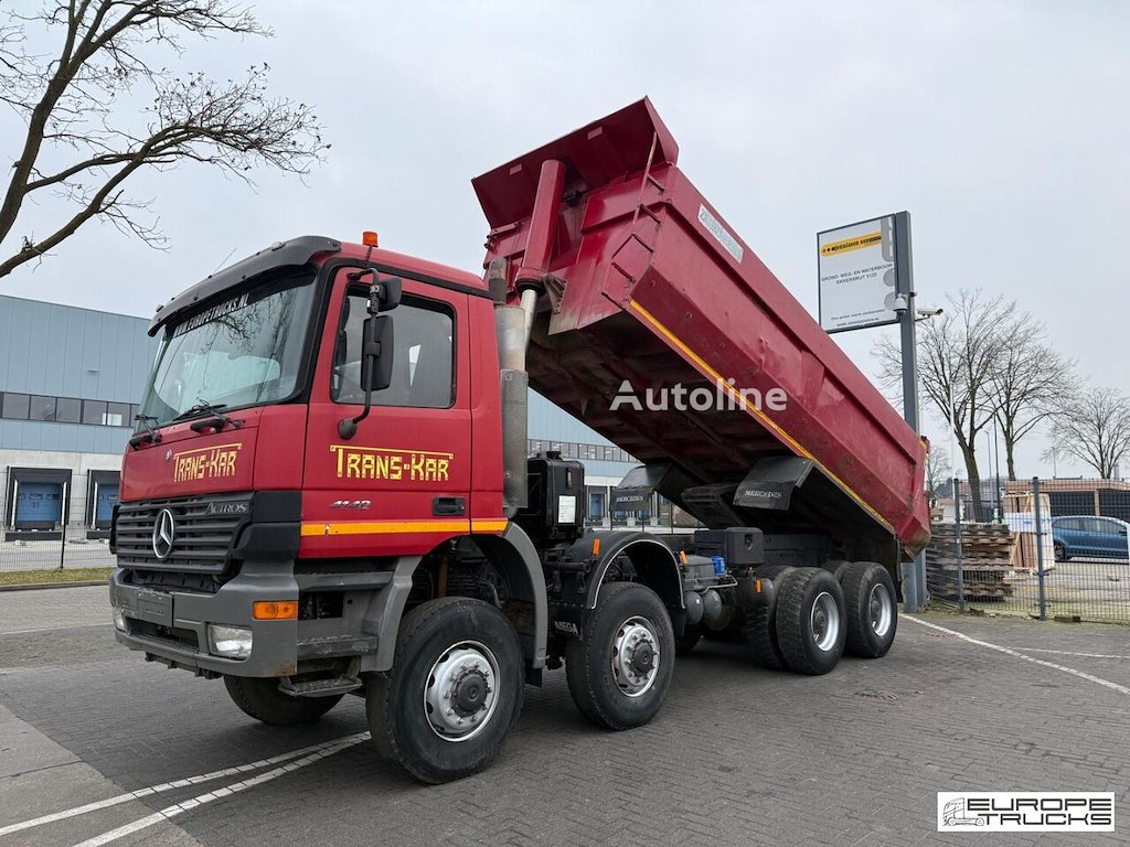 Mercedes-Benz Actros 4140 Full Steel - Manual - 8x8 - Big Axles kiper