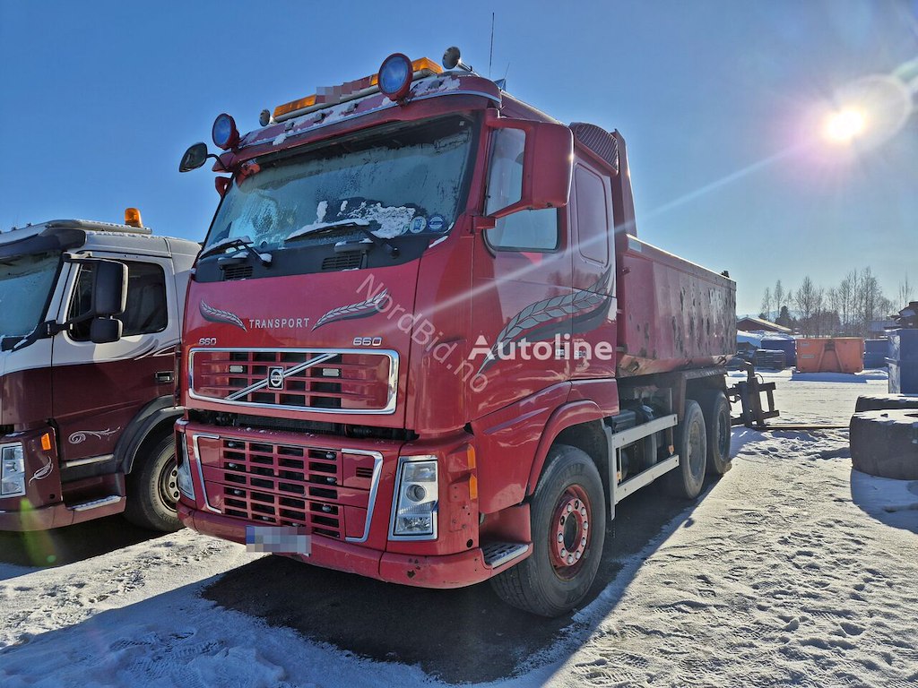 Volvo FH16 660 6x4 *FULL STEEL *BIG AXLES *VIDEO kiper