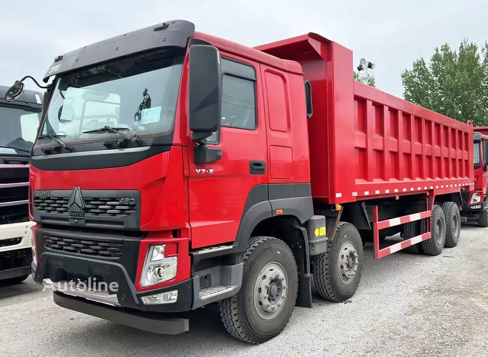 Howo Used Howo V7 Tipper Truck 8x4 100 Ton kiper