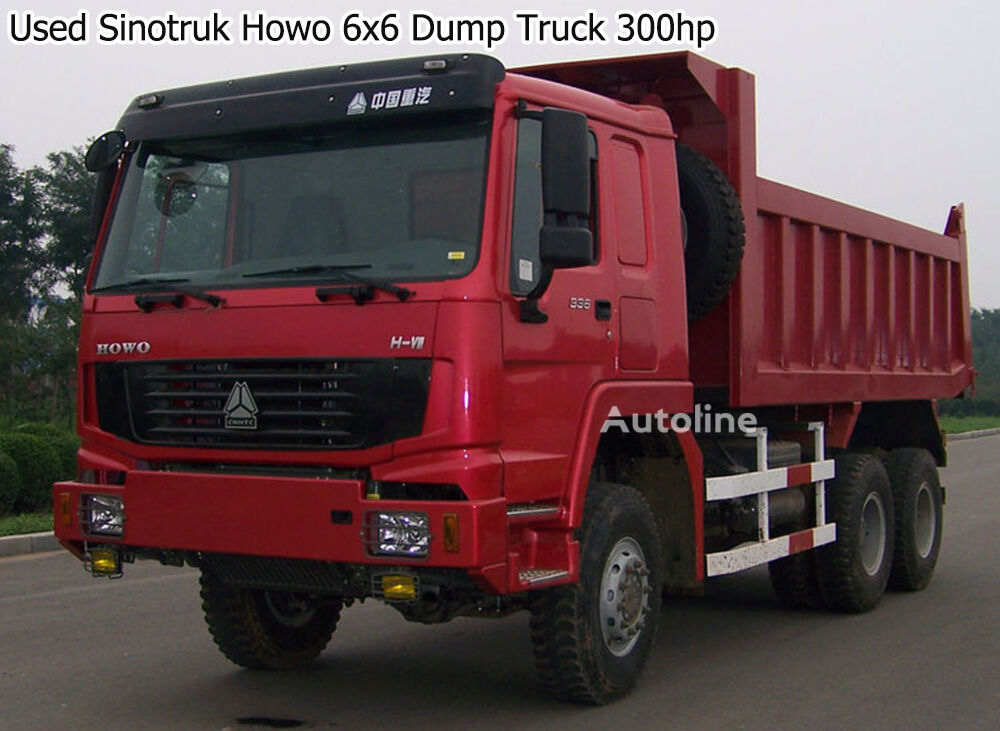 Howo Used Sinotruk Howo 6x6 Dump Truck Price from China kiper