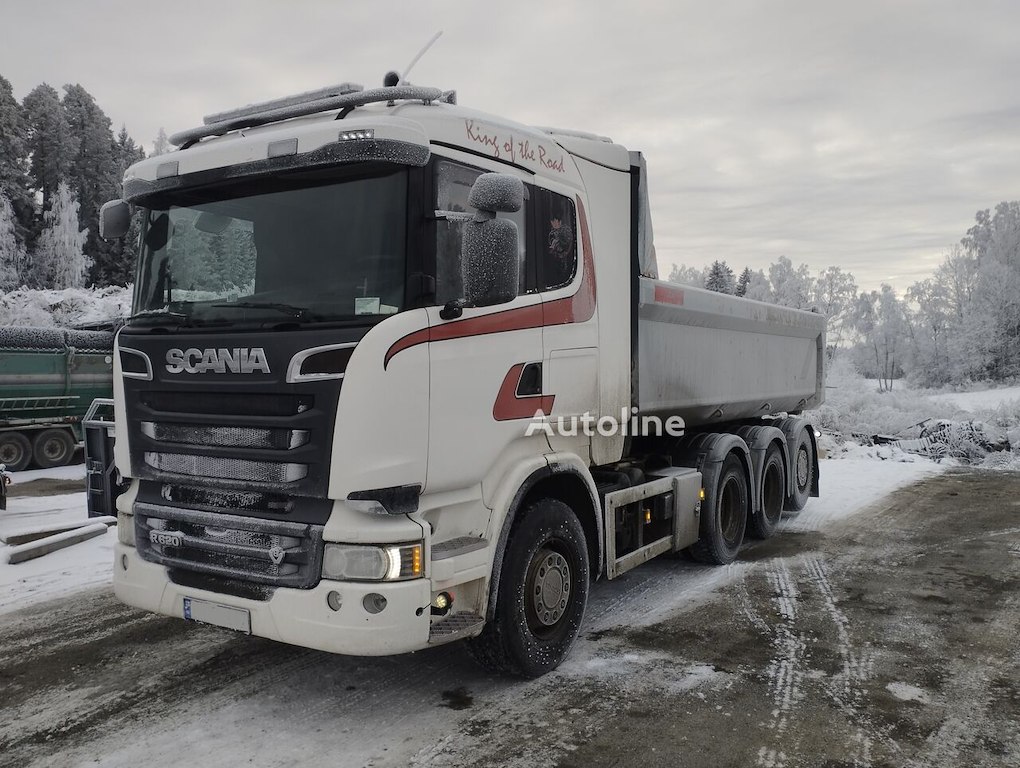 Scania R620 8x4 tridem, streamline,retarder kiper