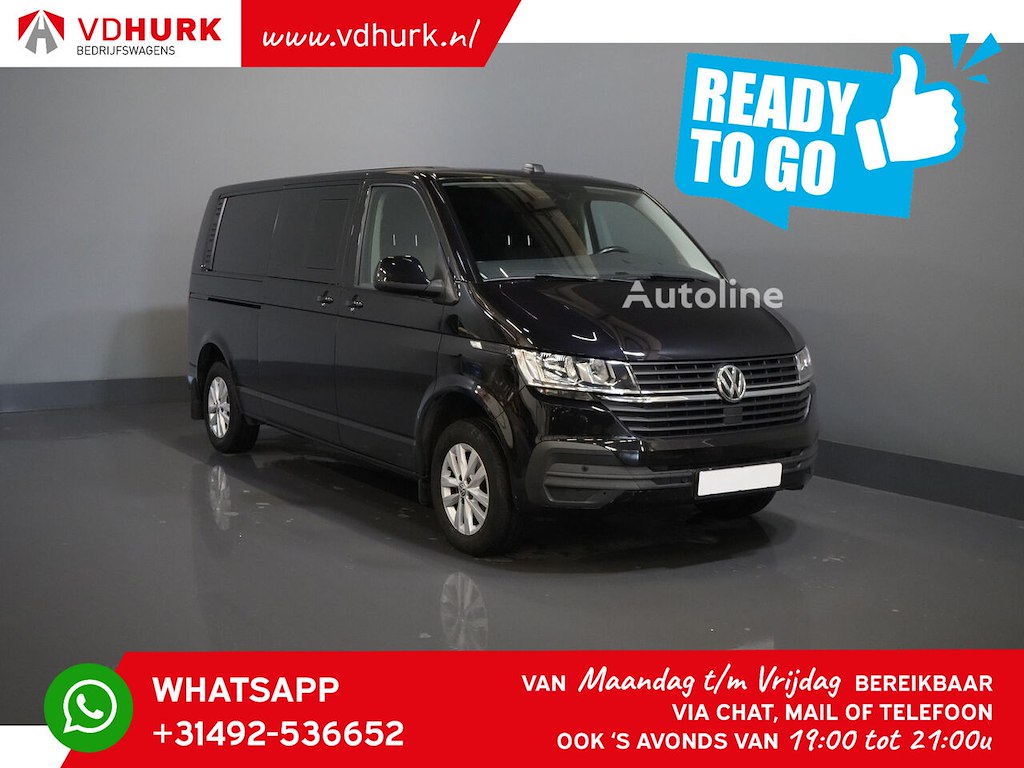 Volkswagen Transporter T6.1 2.0 TDI 150 pk DSG Aut. L2 DC Dubbel Cabine Rea minibus furgon