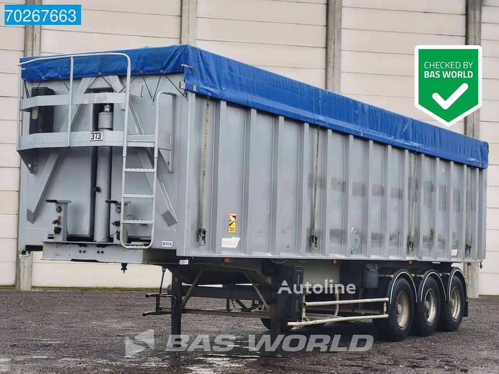 Benalu 3 axles 46m3 TÜV 09/25 poluprikolica kipera