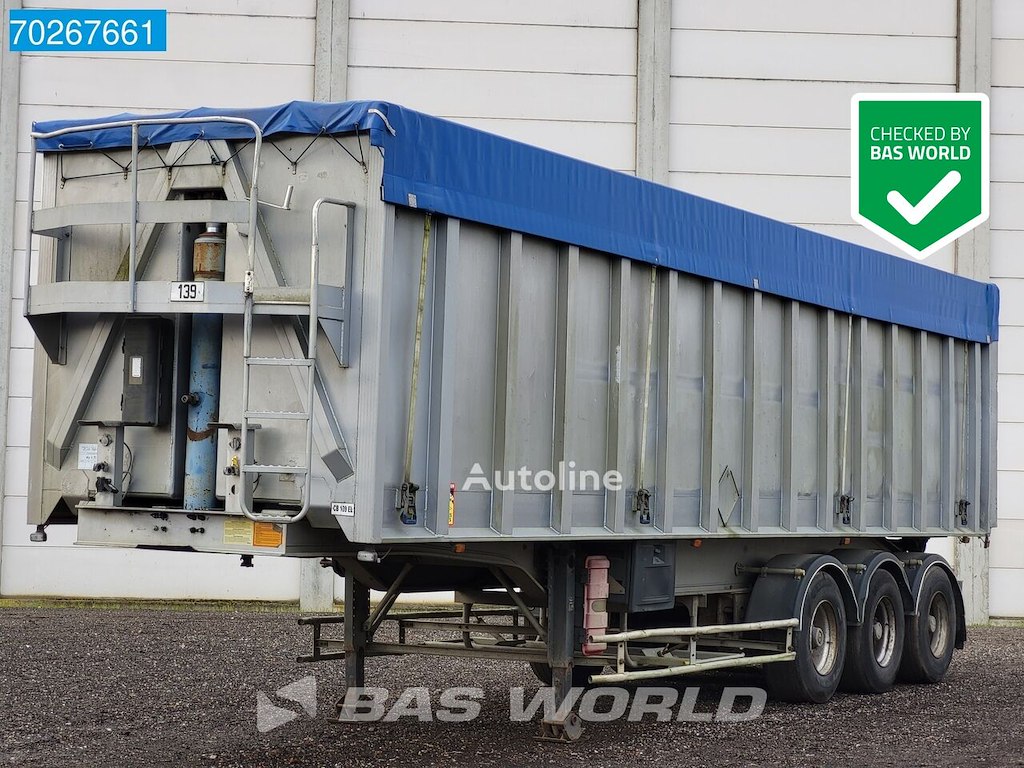 Benalu 3 axles 46m3 TÜV 03/25 poluprikolica kipera