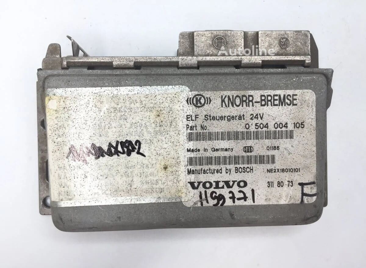 Unitate de Control ELF Steuergerat 24V KNORR-BREMSE 0 504 004 10 489555-22 upravljačka jedinica za Bosch ELF Steuergerät 24V kamiona