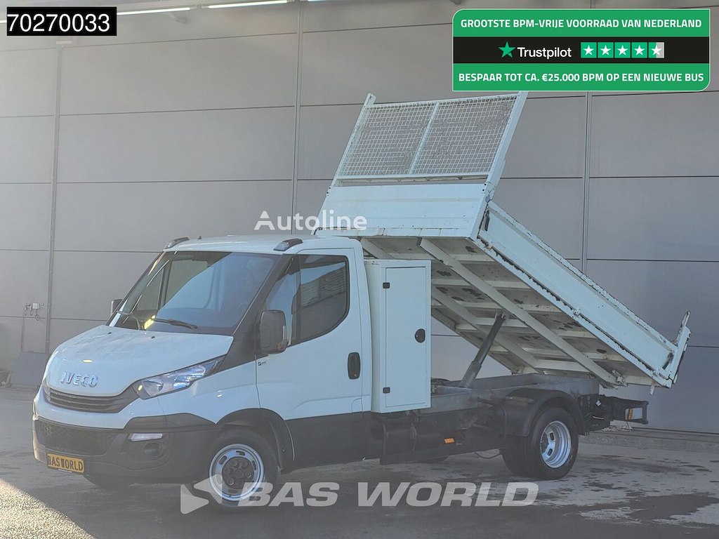 IVECO Daily 35C12 Kipper met Kist Euro6 Airco Cruise 3500kg trekhaak K kamion kiper < 3.5t