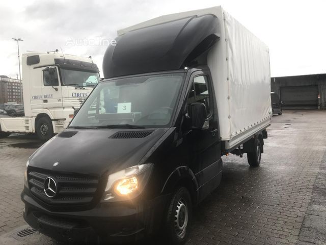 Mercedes-Benz Sprinter II Pritsche kamion s zavesom < 3.5t