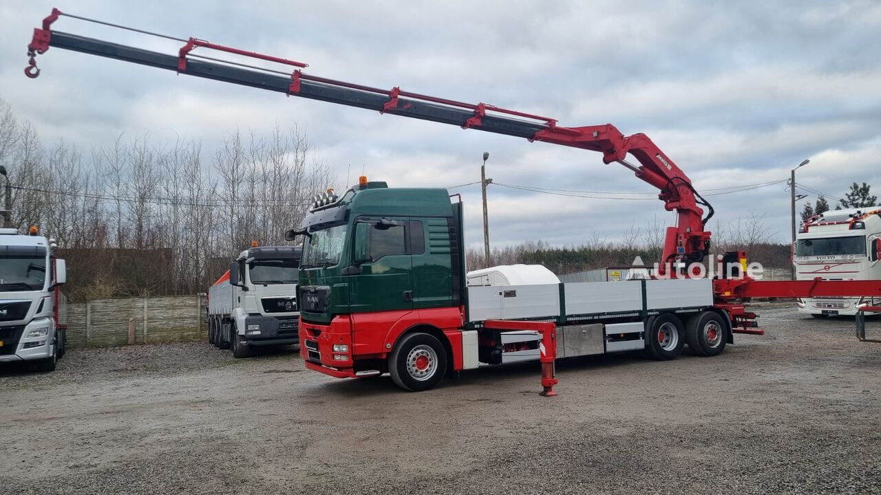 MAN TGX 26.440 6x2 + MKG 541 kamion s ravnom platformom